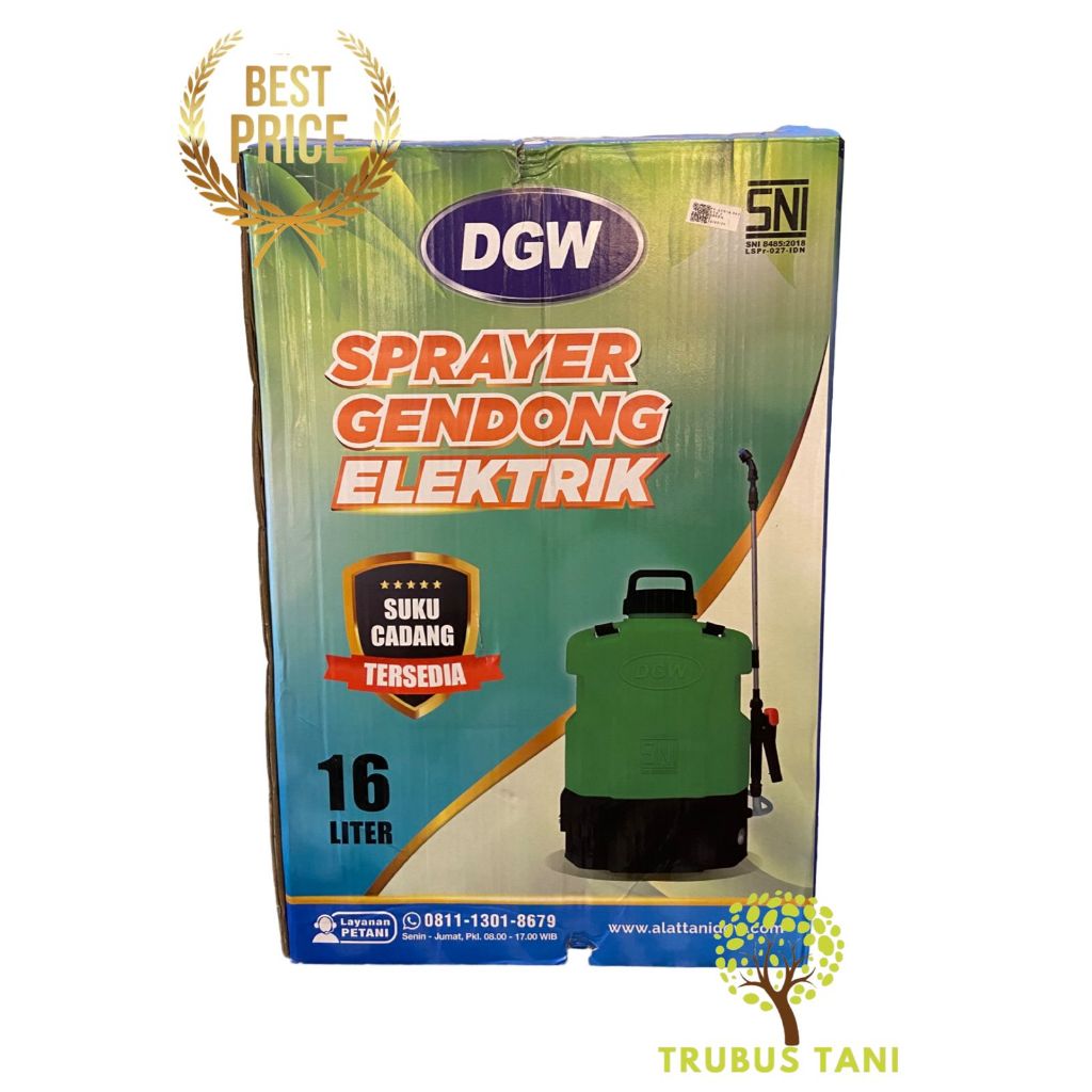 Jual Sprayer Gendong Elektrik DGW 16liter Tipe ECO.02 | Shopee Indonesia