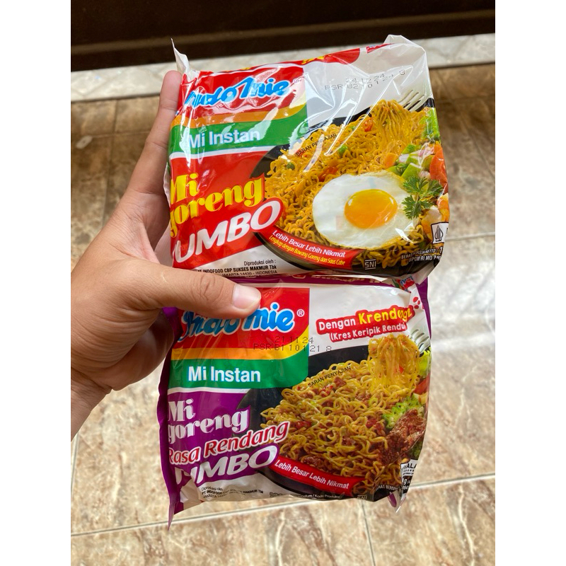 Jual Indomie Goreng/Rendang Jumbo 165 gr | Shopee Indonesia