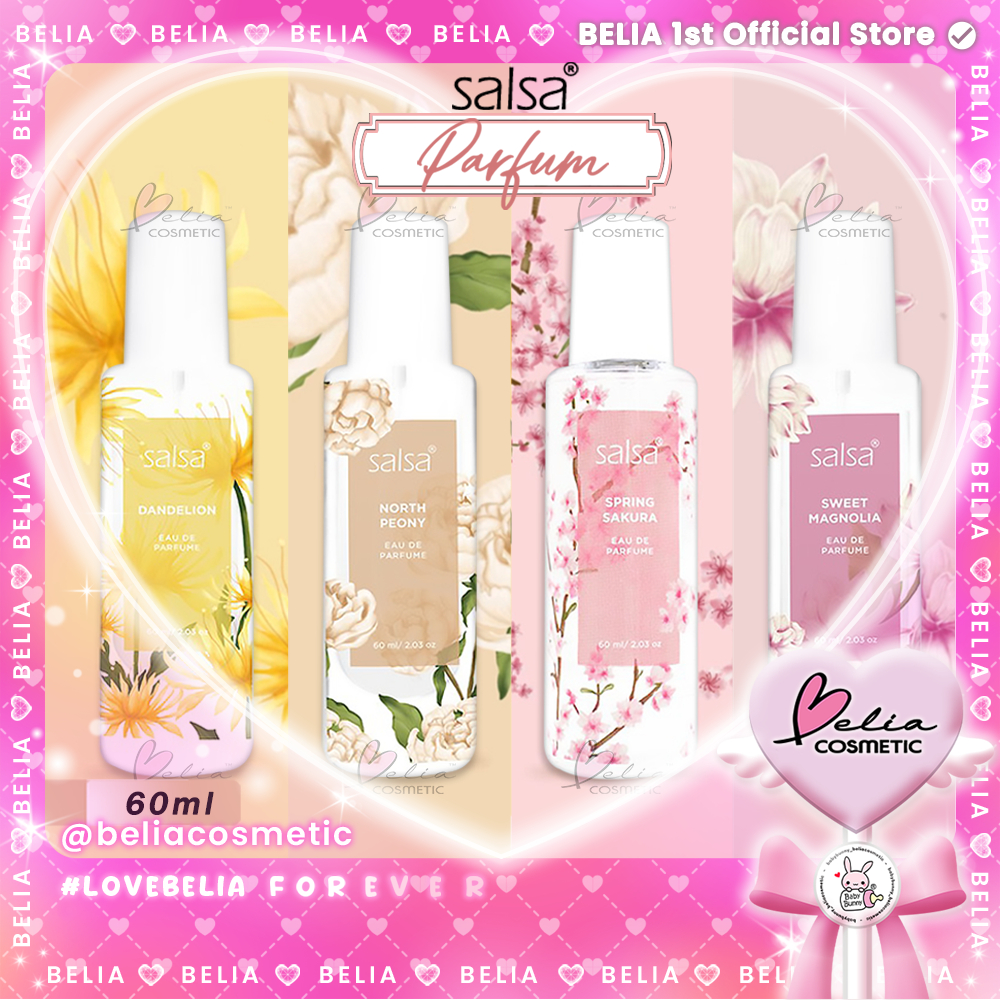 Jual BELIA SALSA Eau De Parfume EDP North Peony Dandelion Spring Sakura ...