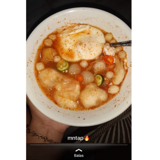 Jual Baso Aci Kaldu Ayam Pedas (PLUS TELOR) | Shopee Indonesia