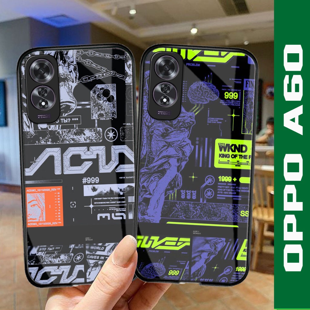 Jual Softcase Kaca Oppo A60 Terbaru [M160] Case Handphone Oppo A60 - Casing Handphone - Kesing ...