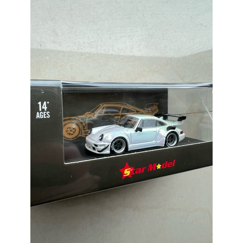 Jual (READY) Star Model RWB Porsche 964 Pearl White Limited 699 pcs ...