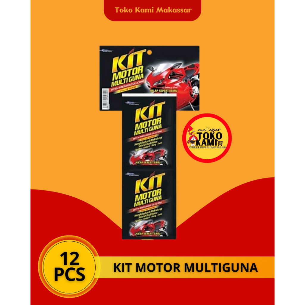 Jual (12pcs) Kit Motor MultiGuna Sachet 25ml / Kit Poles Multiguna ...