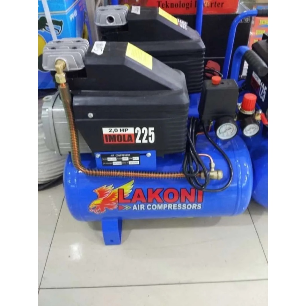 Jual Kompresor Angin 2 HP Lakoni Imola 225 Kompresor Listrik 25 LITER ...