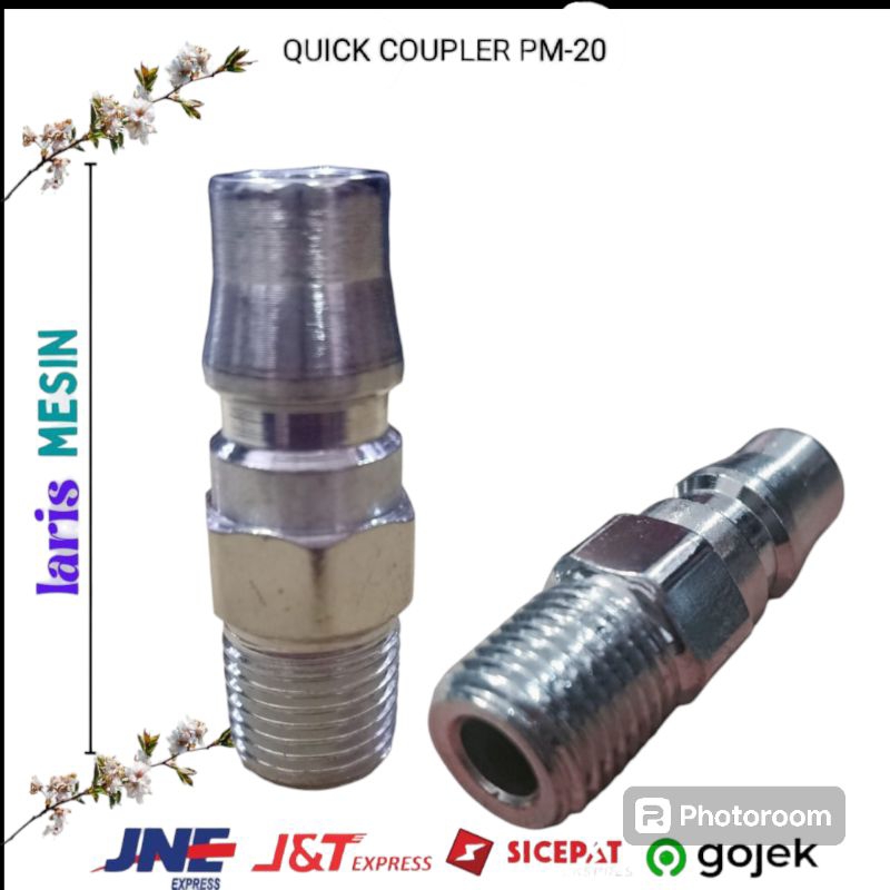 Jual Coupler PM 20 Quick Coupling Sambungan Selang Kompresor | Shopee ...