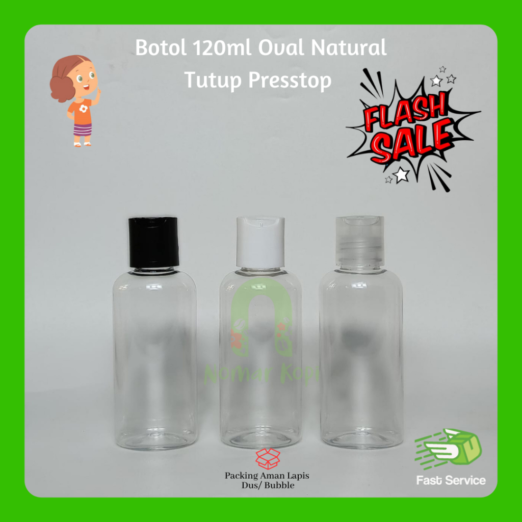 Jual Botol 120ml ( 100ml Extra ) Presstop N24 | Shopee Indonesia