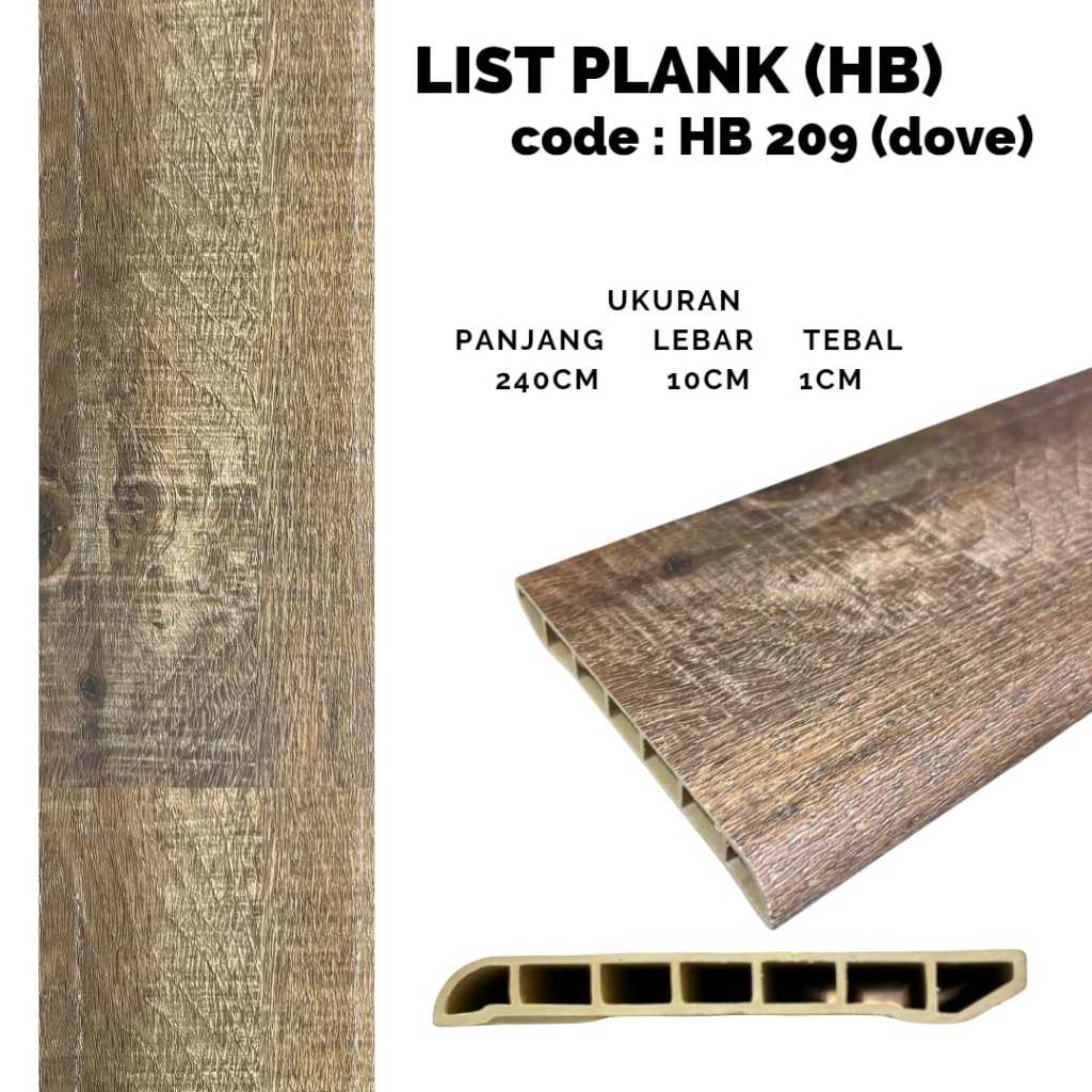 Jual LIST PVC/PLINT LIST PLANK/SKIRTING LIST LANTAI KAYU LANTAI VINYL 2 ...