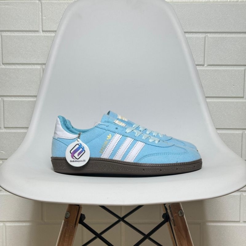 Jual Sepatu Pria Wanita Adidas Spezial For Men Ice Blue | Shopee Indonesia
