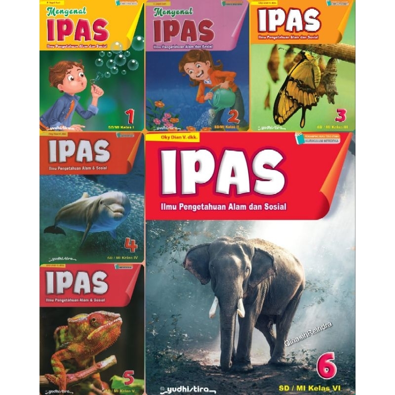 Jual IPAS YUDHISTIRA SD/MI KELAS 1-6 KURIKULUM MERDEKA | Shopee Indonesia