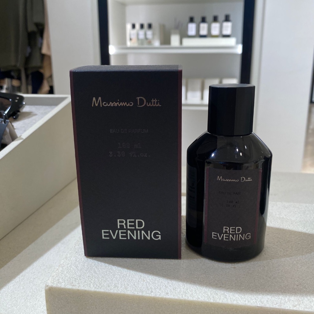 Jual Jastip. Red Evening Massimo Dutti Eau de Parfume (Man) | Shopee ...