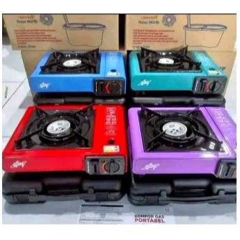 Jual Kompor Gas Portable 2 In 1/ Kompor Portable / Tungku Gas | Shopee ...