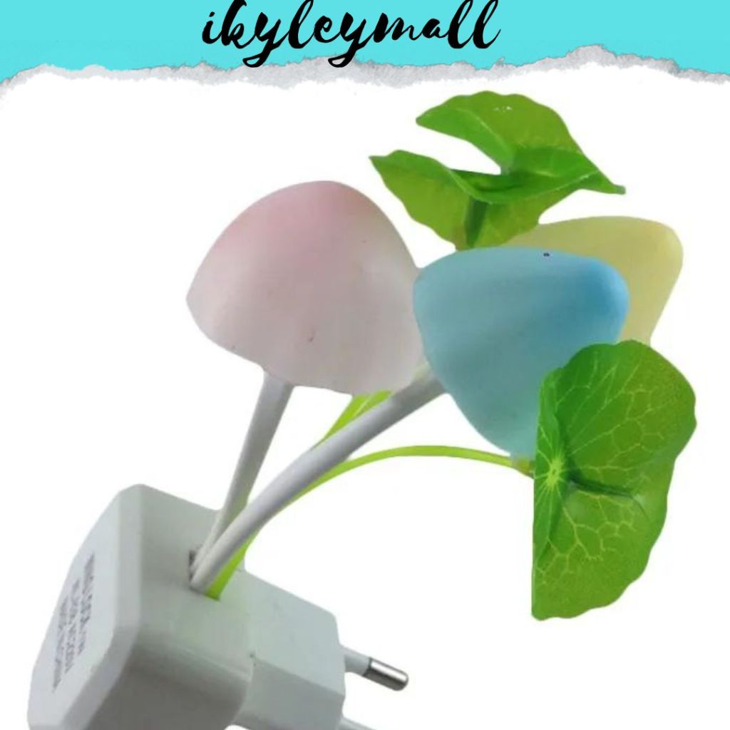 Jual Night Lampu Hias Kamar Colokan Dinding Warna Unik|Lampu LED Sensor ...