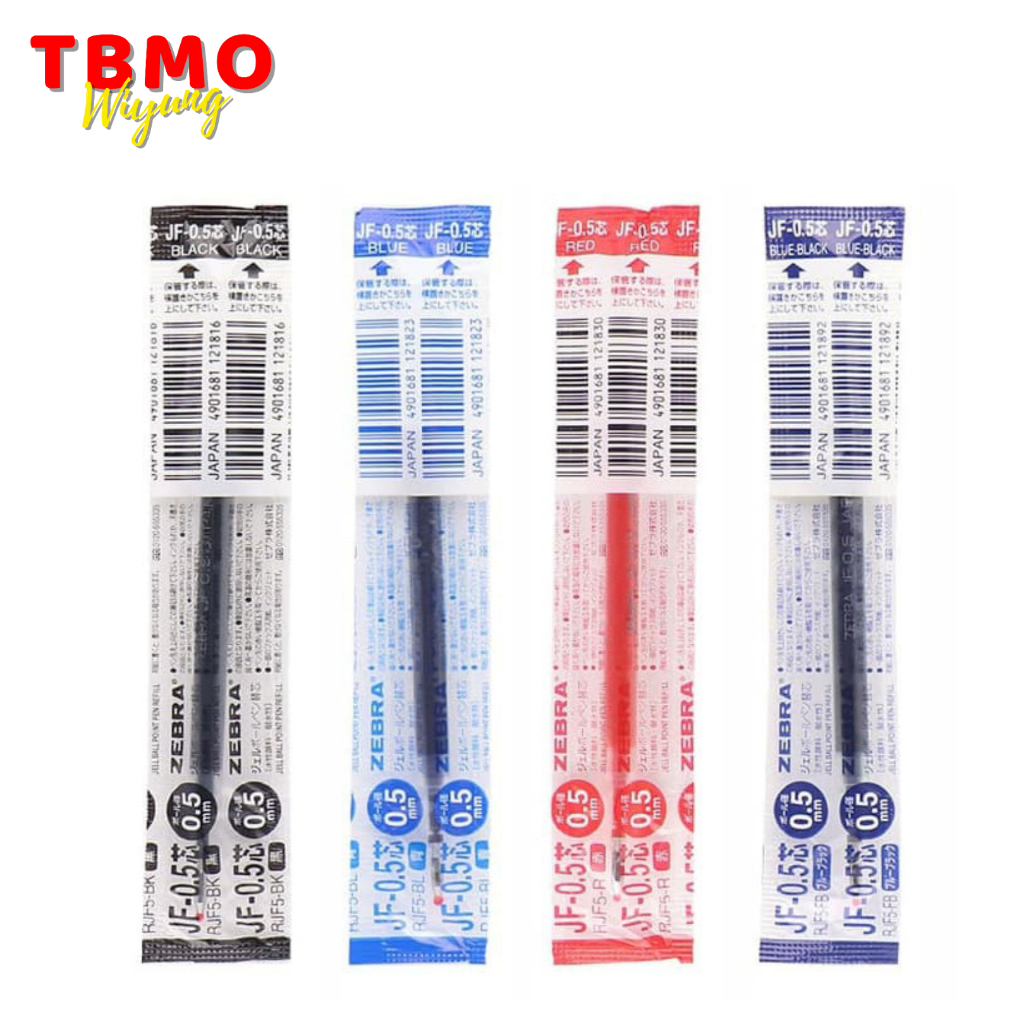 Jual TBMO Refill Sarasa Zebra JF Refill Isi Gel Pulpen Sarasa Clip 0 ...