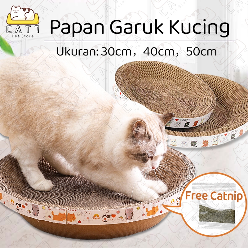 Jual Papan Garuk Kucing Anjing Multifungsi Mainan 30/40/50cm Cat ...