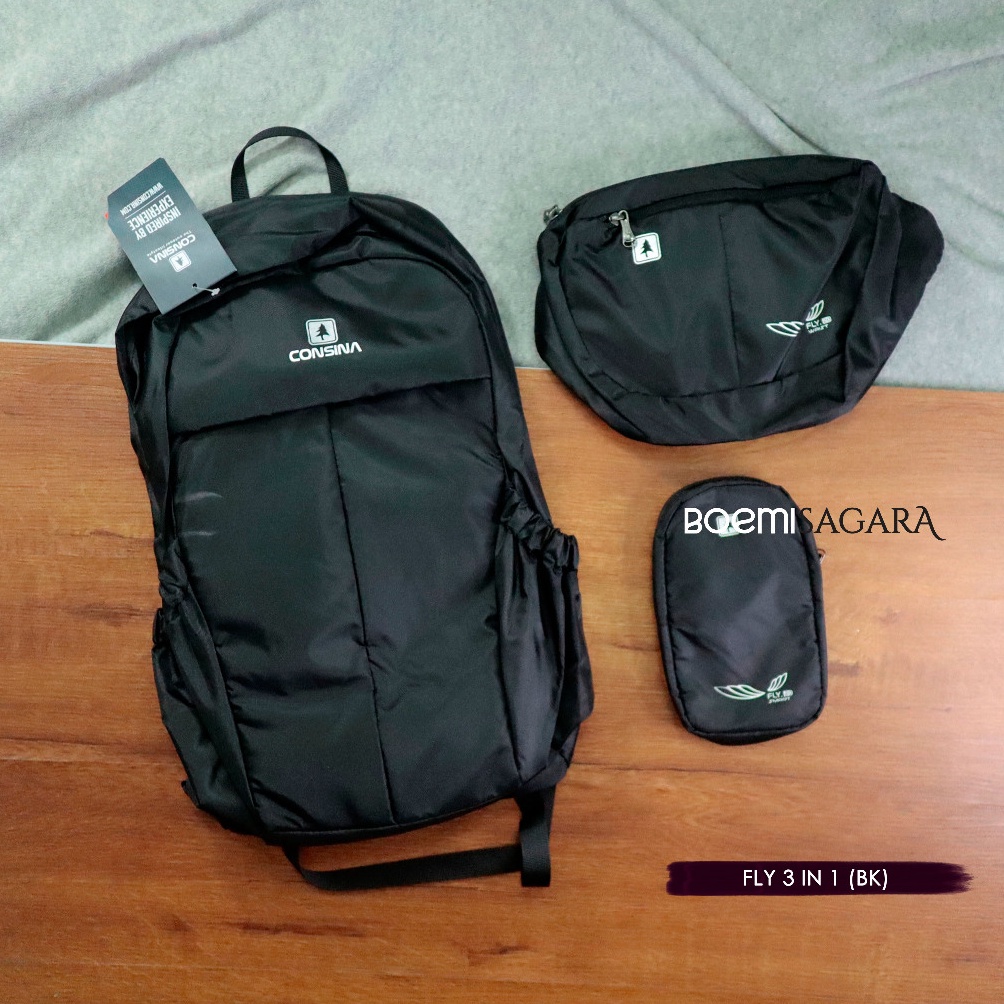 Jual KODE G22Y TAS 3 IN 1 CONSINA TAS SEKOLAH BACKPACK FLY 3 IN 1 ...