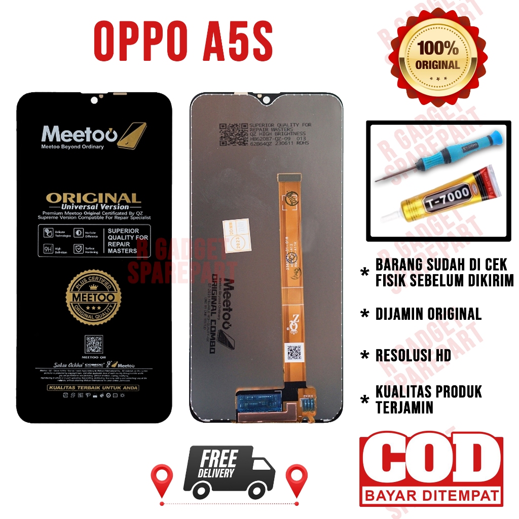 Jual Lcd Oppo A5S Original OEM Quality Lcd Touchscreen Fullset | Shopee ...