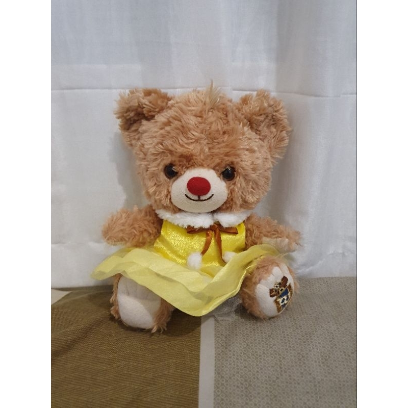 Jual Unibear Unibearsity Teddy Bear Boneka Yellow Fairy Dress | Shopee ...