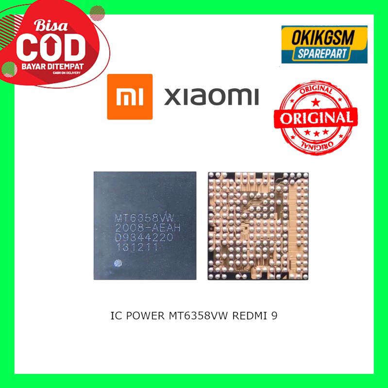 Jual IC POWER MT6358VW REDMI 9 Original Tested | Shopee Indonesia