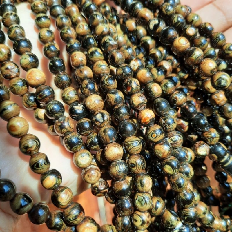 Jual [ASLI MESIR] Tasbih Yuser Gold (Full Serat Emas) asli laut merah ...