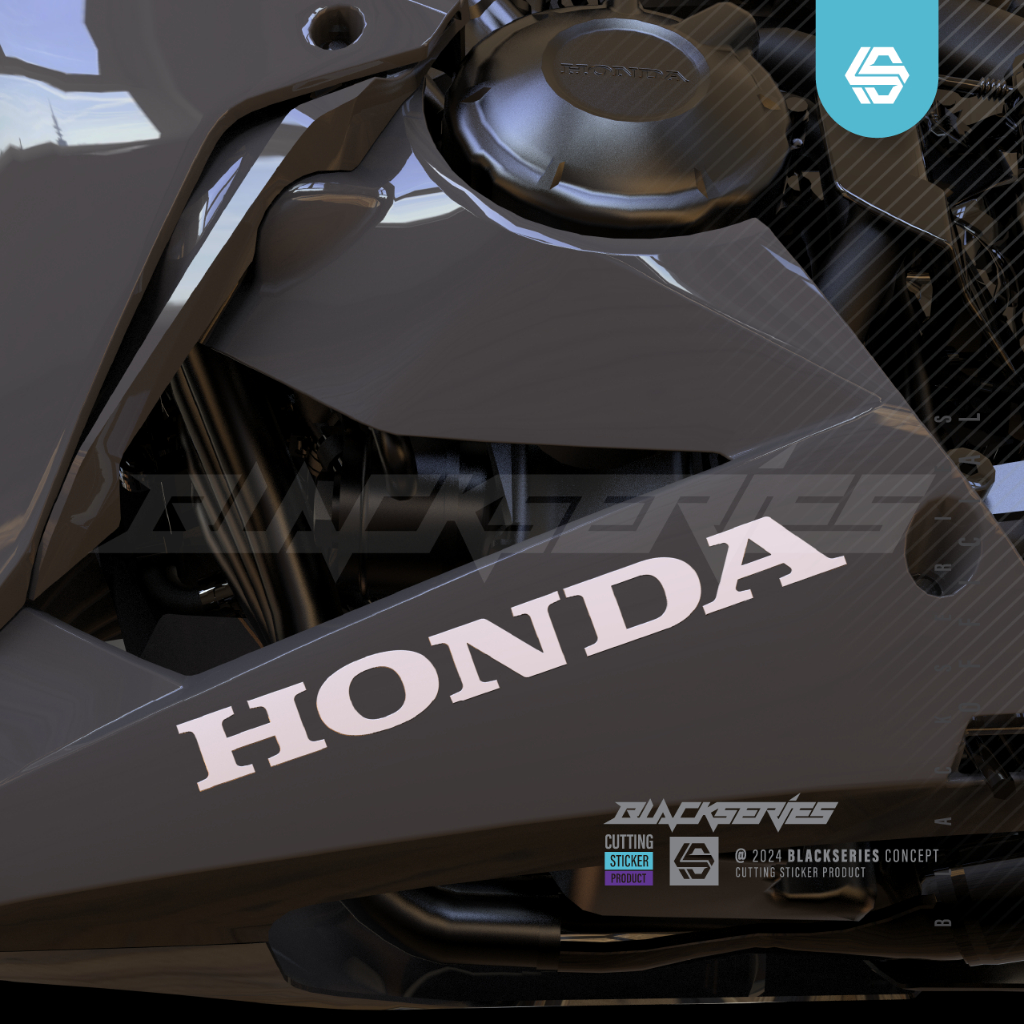 Jual Cutting Sticker Honda Text | Stiker Motor | Stiker Honda Logo ...