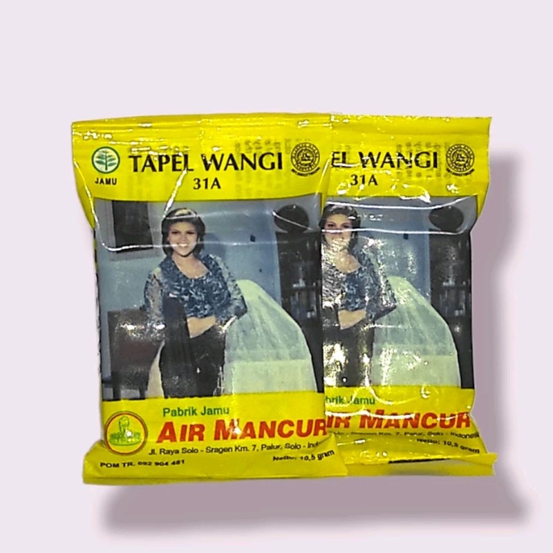 Jual AIR MANCUR - TAPEL WANGI (5 SACHET) | Shopee Indonesia