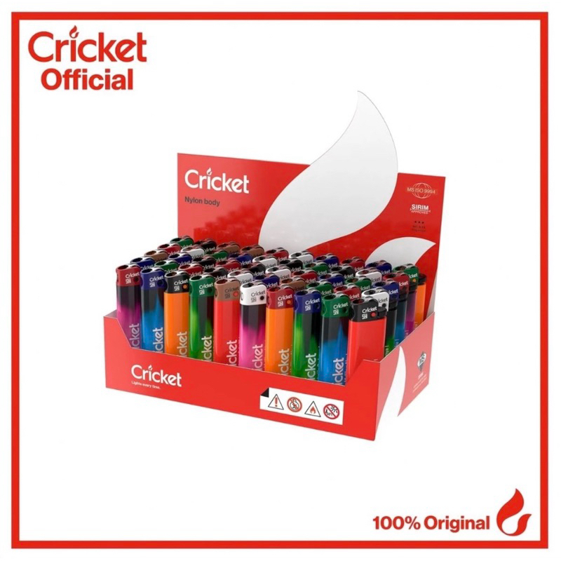 Jual Korek Api Cricket Jamin ORI 100% (Harga Per Box isi 25pcs ...