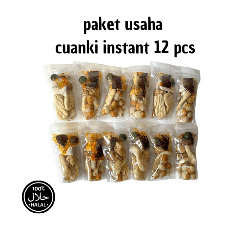Jual Cuanki Instan Pedas Paket Grosir 12 Bungkus Pedas Kuah Instan Khas ...