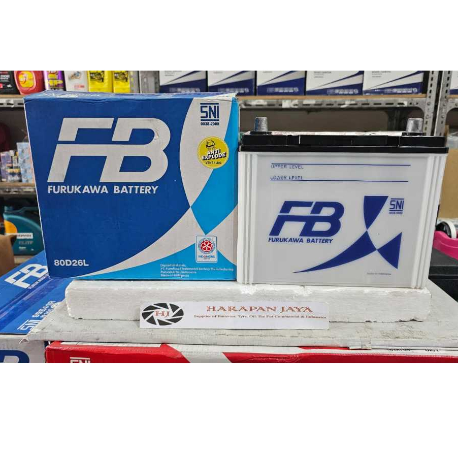 Jual AKI MOBIL FURUKAWA 80D26L (69 AH) BASAH | Shopee Indonesia