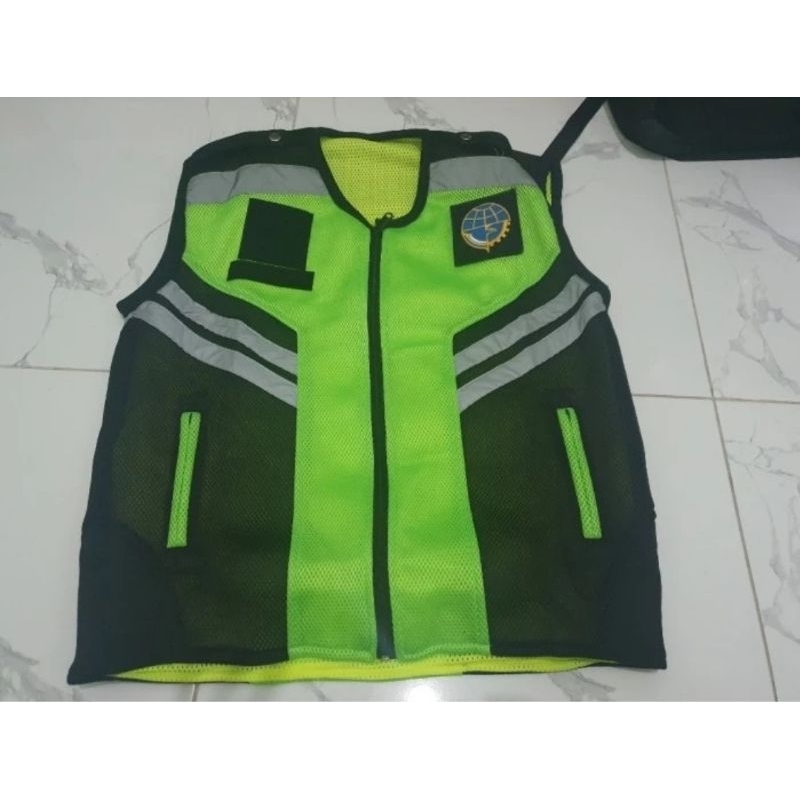 Jual rompi dishub hujau, kemenhub, parkir, ormas, club motor, safety ...