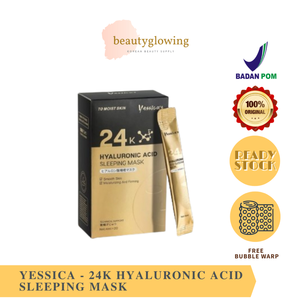 Jual YESSICA 24K SLEEPING MASK GOLD Yessica's Masker Tidur emas ...