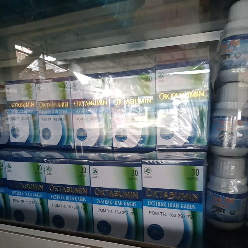 Jual PROMO ( beli 2 gratis 1 ) OKTABUMIN 60 kpsl Ikan Gabus/Kutuk ...
