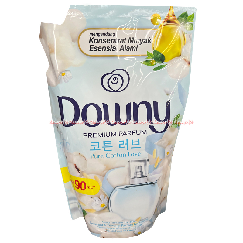 Jual Downy Premium 550ml Parfum Pure Cotton Love Pelembut Pewangi ...