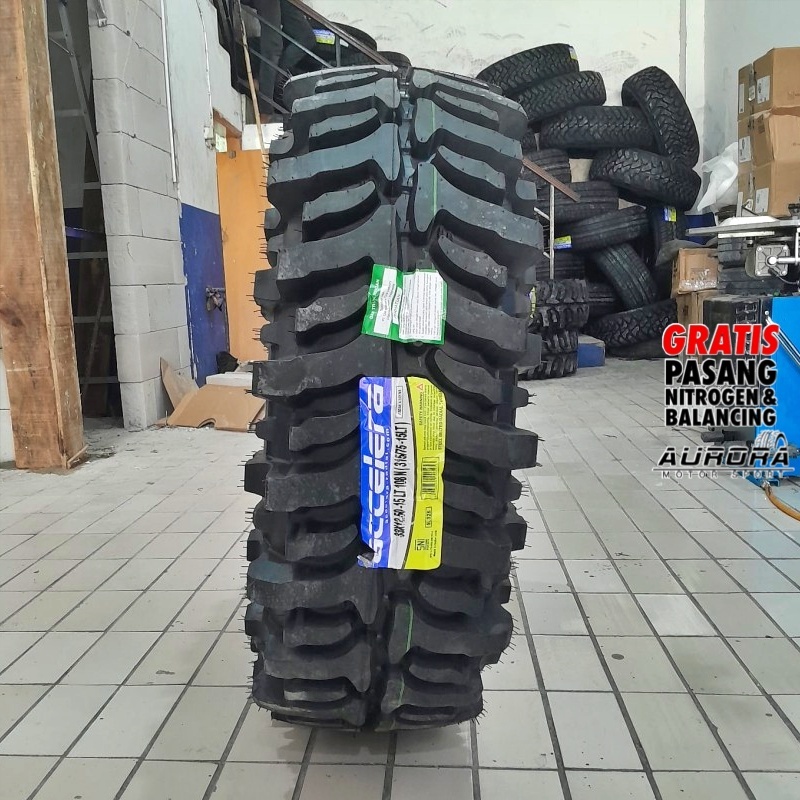 Jual Ban Accelera Badak X-Treme 33/12,5 R15 ban mobil offroad ring 15 feroza taft jimny katana ...