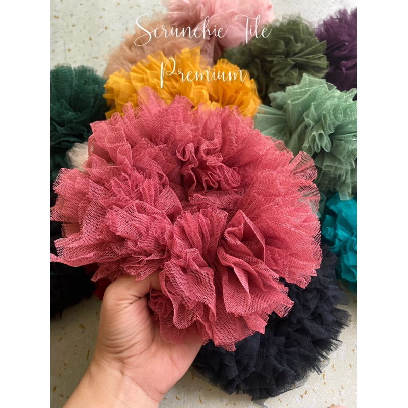 Jual SCRUNCHIE TILE JUMBO | Shopee Indonesia