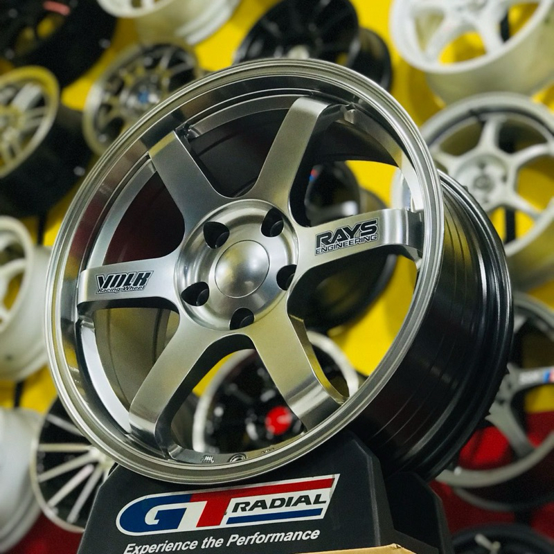 Jual Velg TE37 Hyper Black R17 Innova 2kd HRV BRV Civic Fd Civic Type R ...