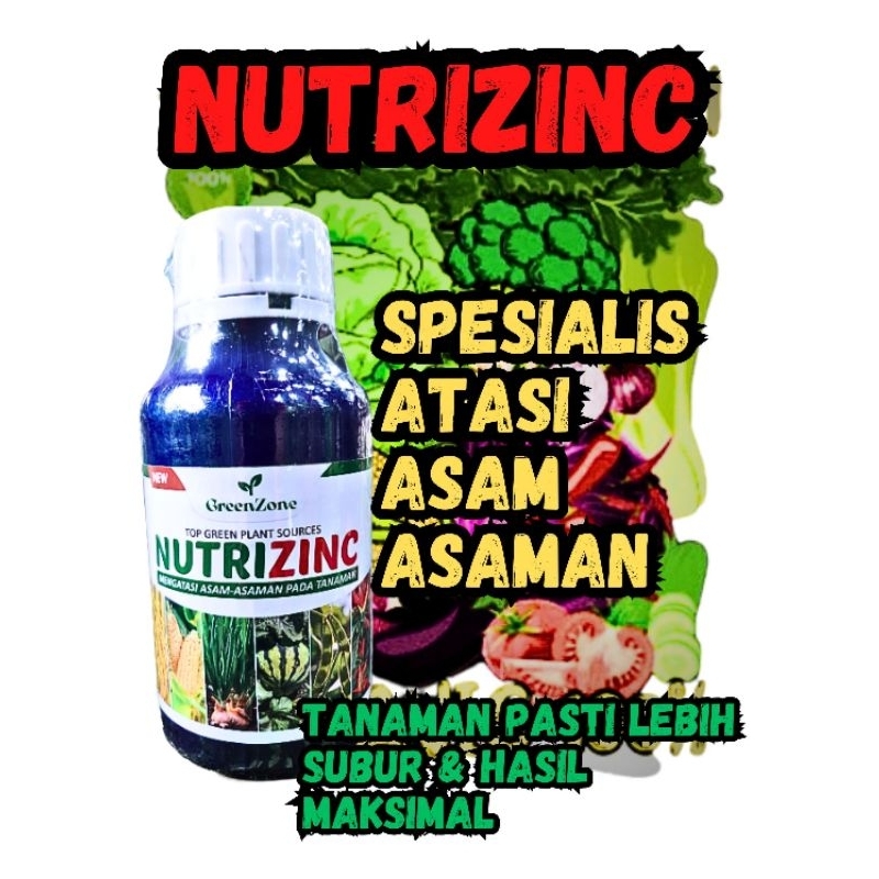 Jual NUTRIZINC Spesialis Atasi Asam Asaman dan Penyubur Tanaman | Shopee Indonesia