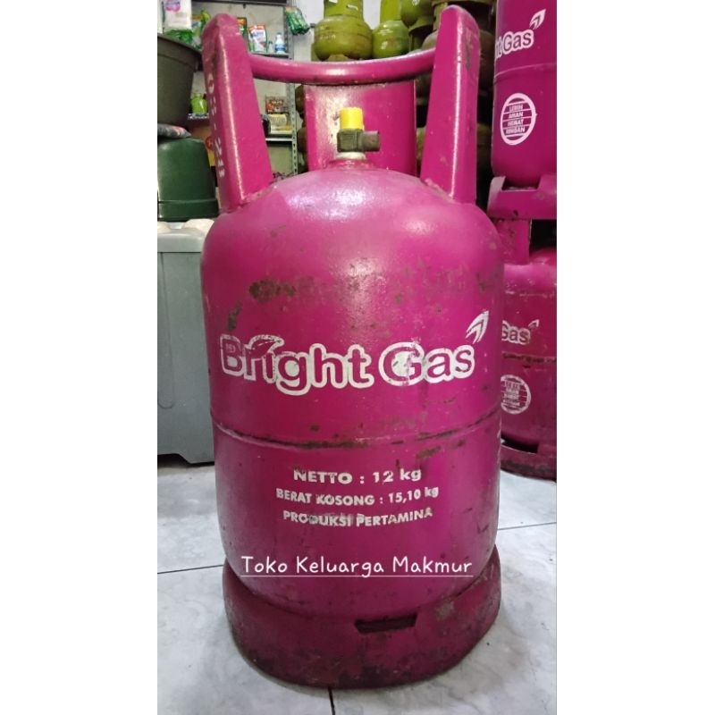 Jual BRIGHT GAS PINK 12 KG ISI+ TABUNG (KHUSUS EXPEDISI INSTAN ...