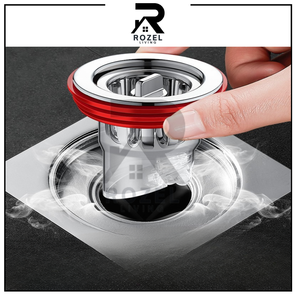 Jual ROZEL Saluran Pembuangan Kamar Mandi / Saringan Air Kamar Mandi ...