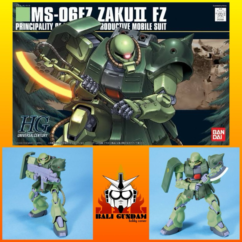 Jual HG 1/144 MS-06FZ ZAKU II FZ Bali Gundam Hobby Corner Bandai ...