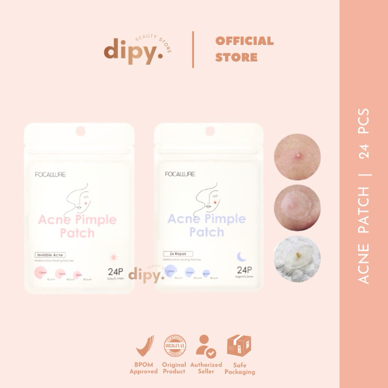 Jual FOCALLURE - Acne Patch Treatment Day Night Acne Pimple Patch ...
