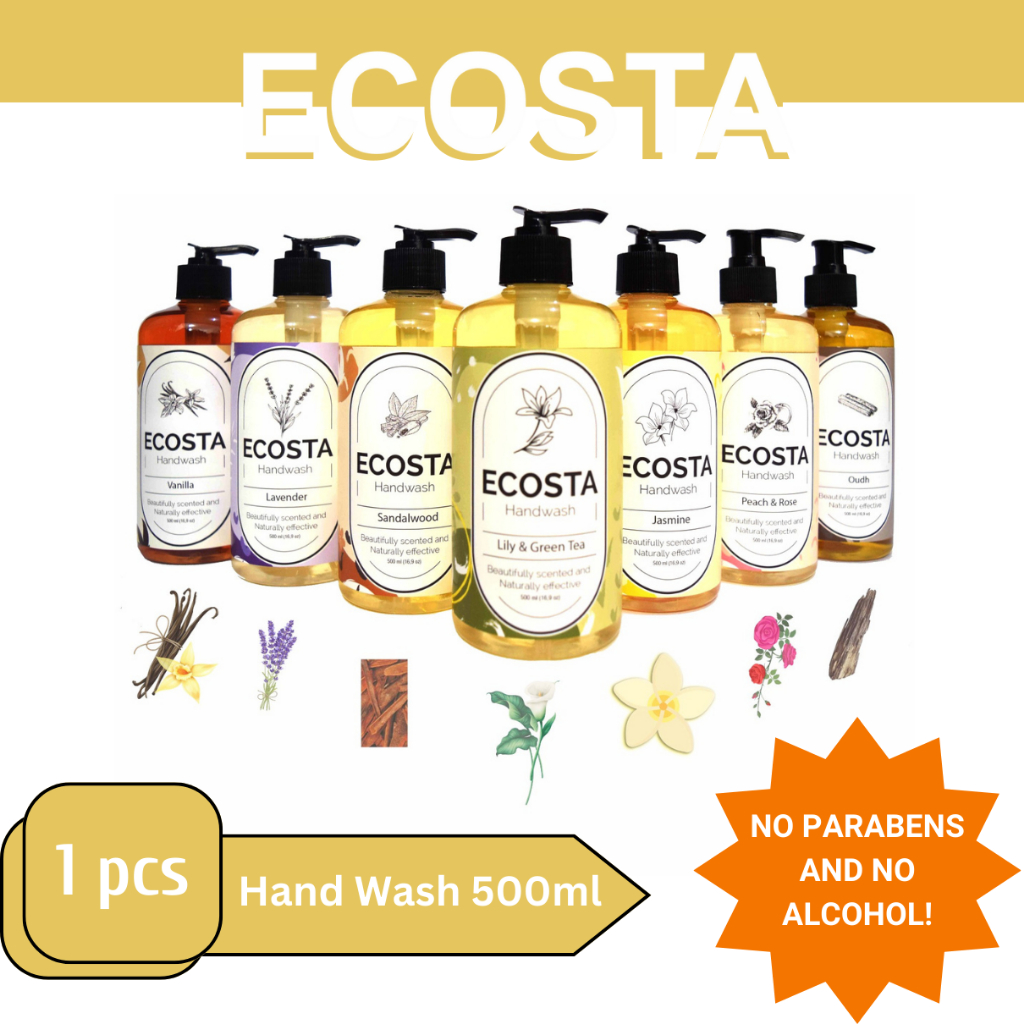 Jual Hand Wash ECOSTA | Sabun Cuci Tangan 500ml | Shopee Indonesia
