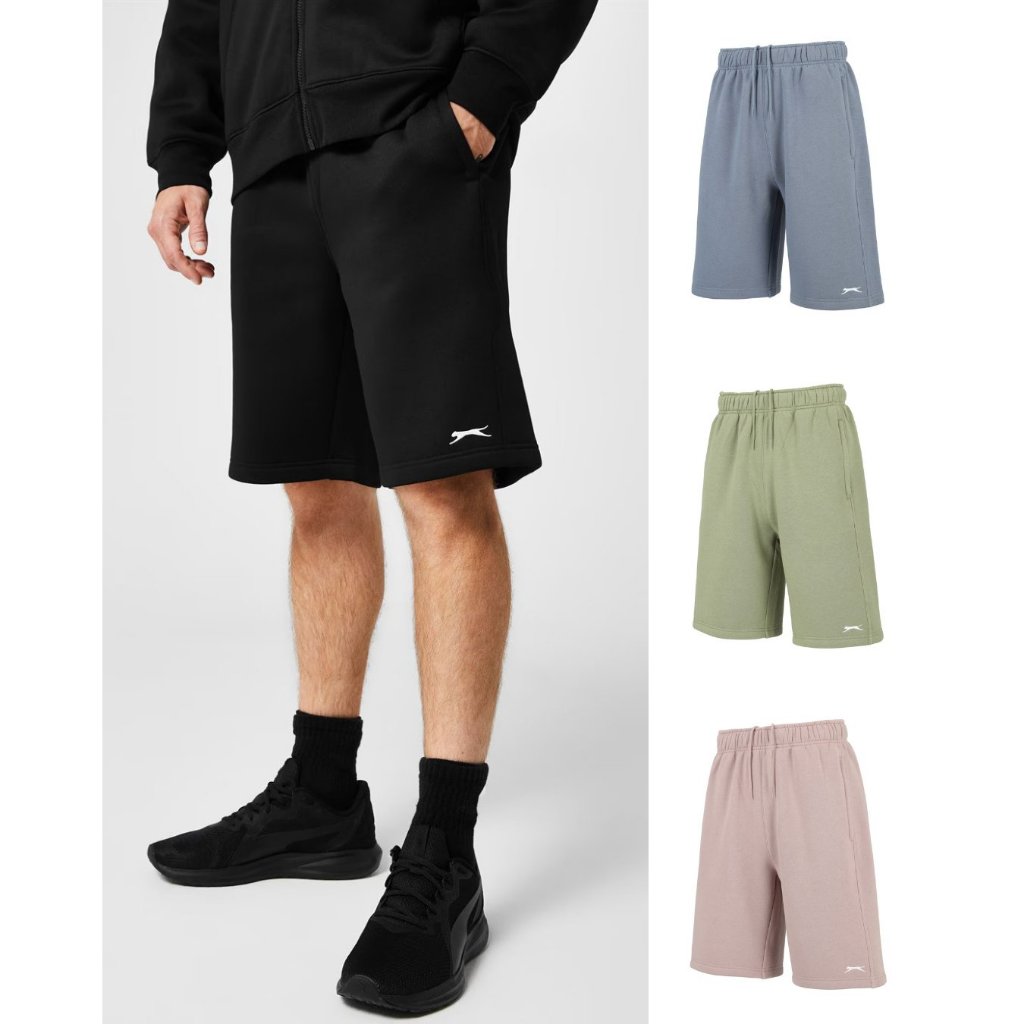 Jual Slazenger Lounge Fleece Short Pants - 5448 | Shopee Indonesia