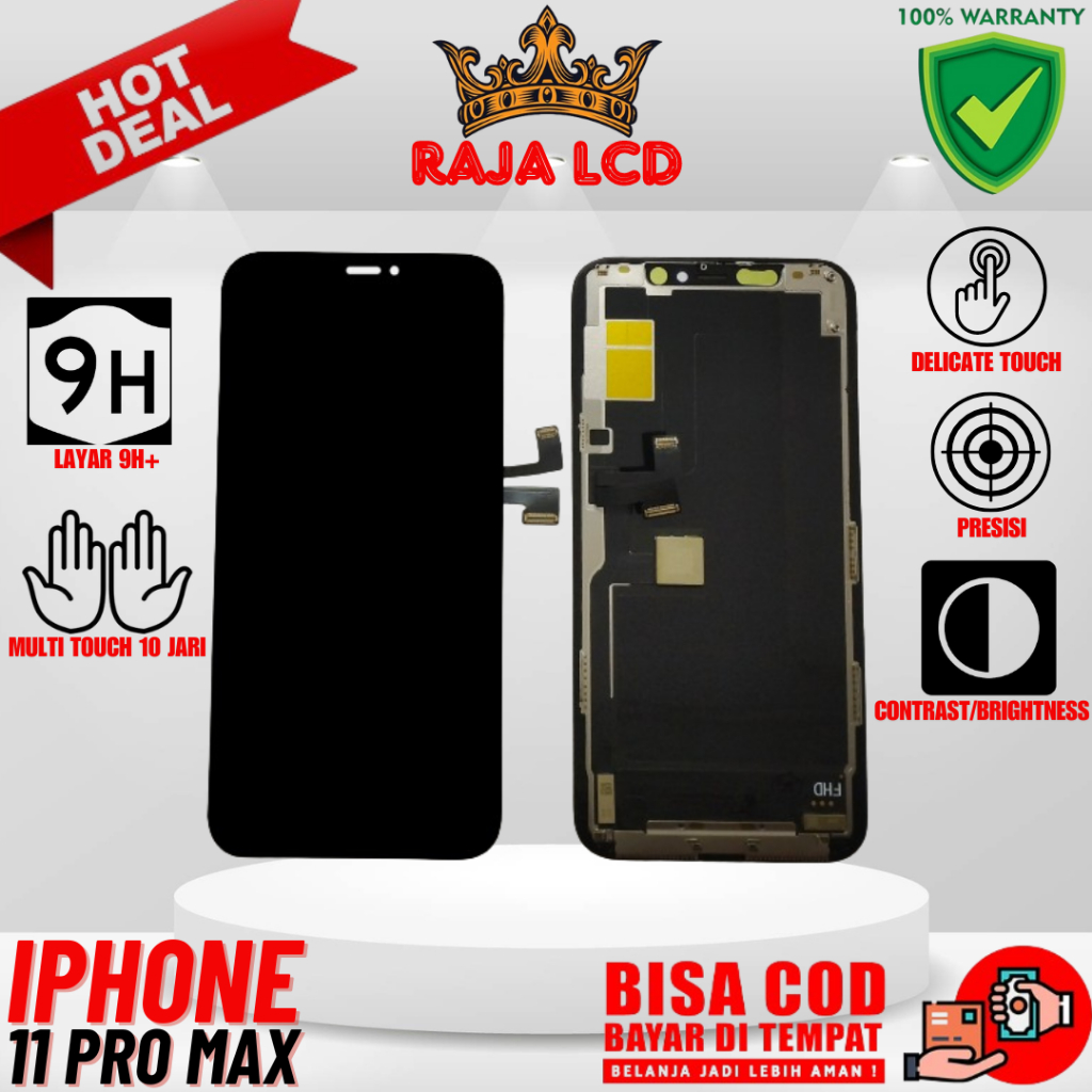 Jual [ORIGINAL] LCD IPHONE 11 PRO MAX FULLSET TOUCHSCREEN GARANSI RESMI ...