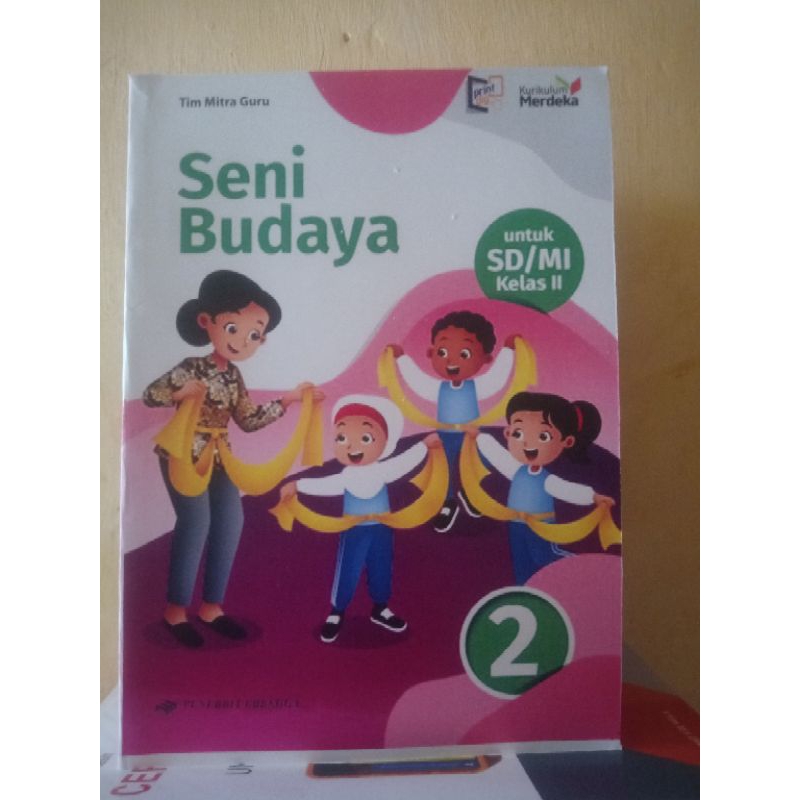 Jual seni budaya kelas 2 sd erlangga kurikulum merdeka | Shopee Indonesia