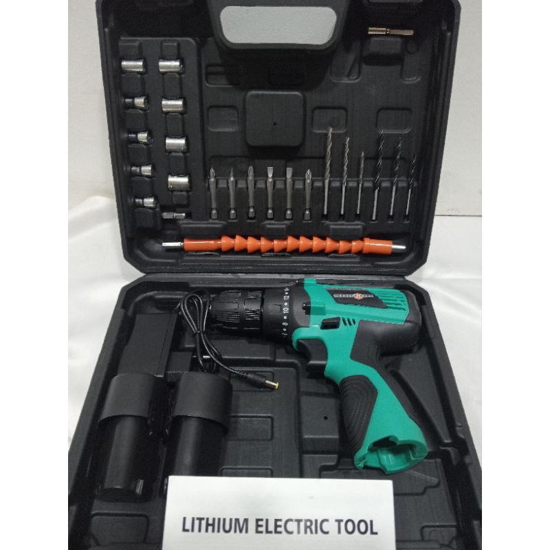 Jual MESIN BOR COR SHINING (Tosca) FULLSET 2 Baterai Lithium | Shopee ...