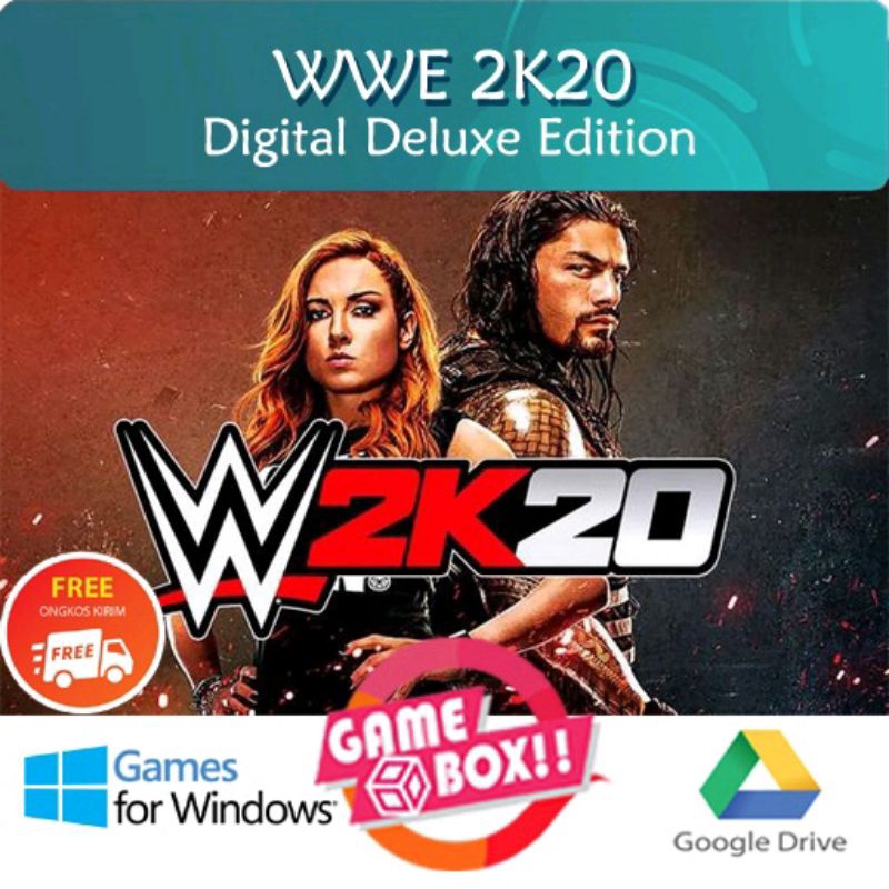 Jual WWE 2K20 + 7 DLCS - PC LAPTOP GAMES | Shopee Indonesia