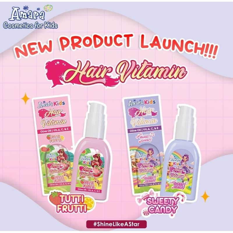 Jual Amara Kids Hair Vitamin - 30ml | Shopee Indonesia