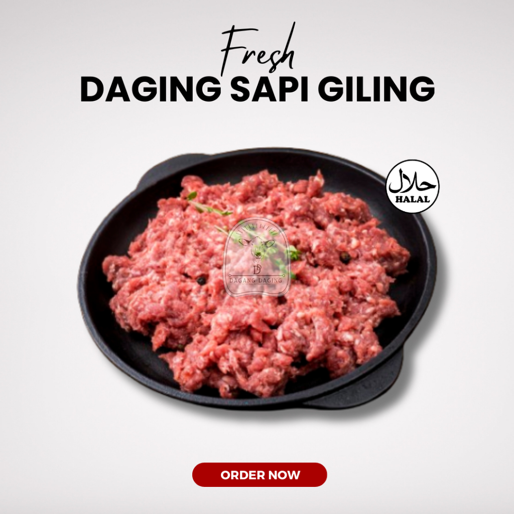 Jual Daging Giling Sapi Ground Beef Fresh Halal 1kg | Shopee Indonesia
