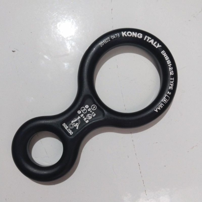 Jual figure eight descender alat rappling climbing merk kong italy ...