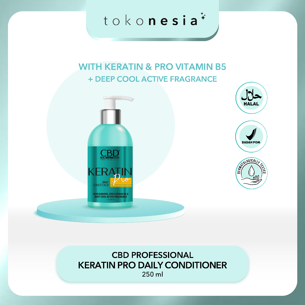 Jual CBD Professional Keratin Pro Daily Conditioner 250ml | Shopee ...